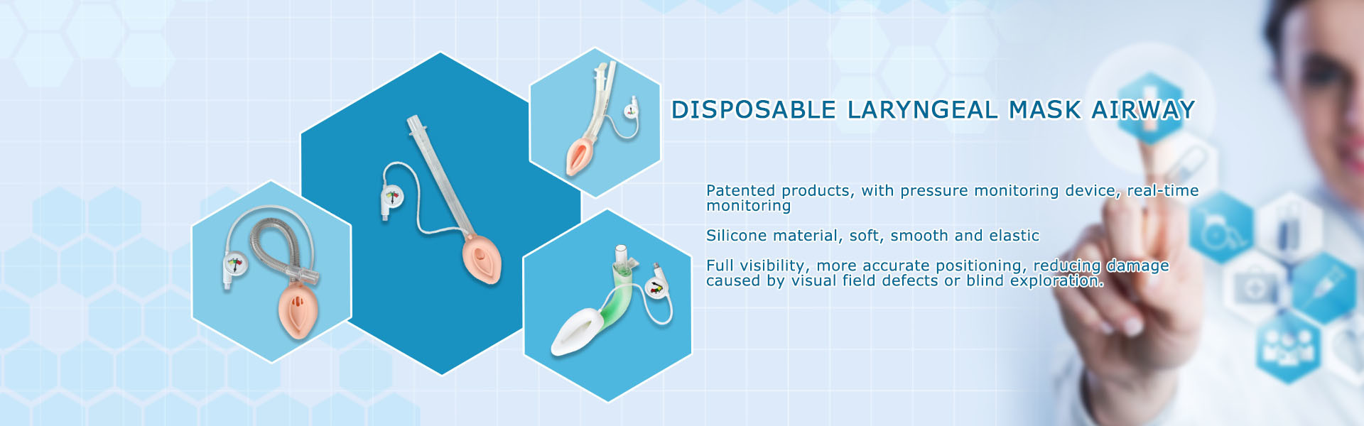 Kwaliteit ET Buisluchtroute & Laryngeal Maskerluchtroute fabriek uit China