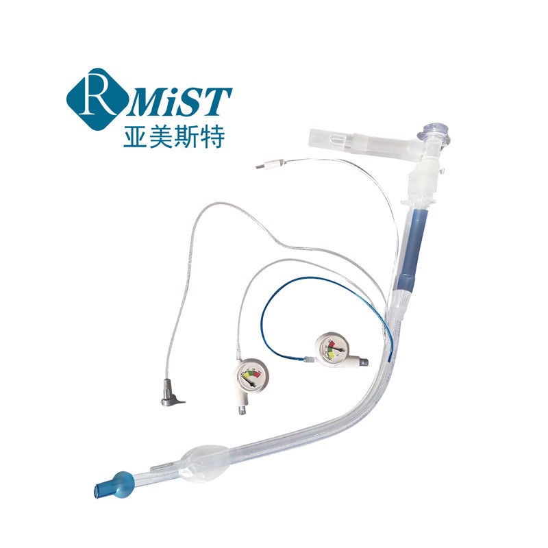 Medical PVC Double-Lumen Endotracheal Tube For Thoracic Surgery With ...