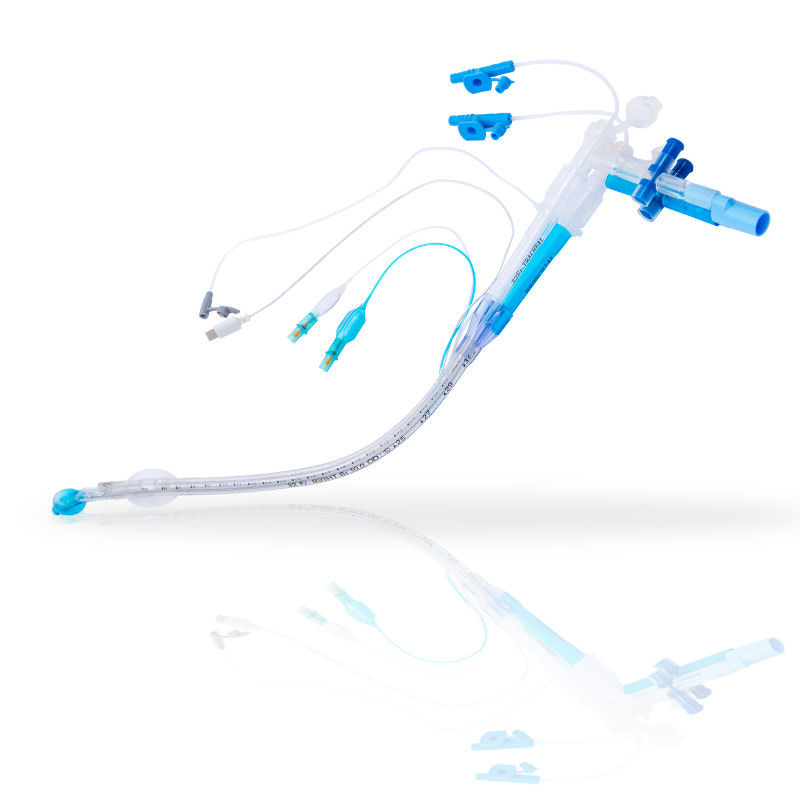 With Cuff Single-lung ventilation Double-lumen endotracheal intubation ...