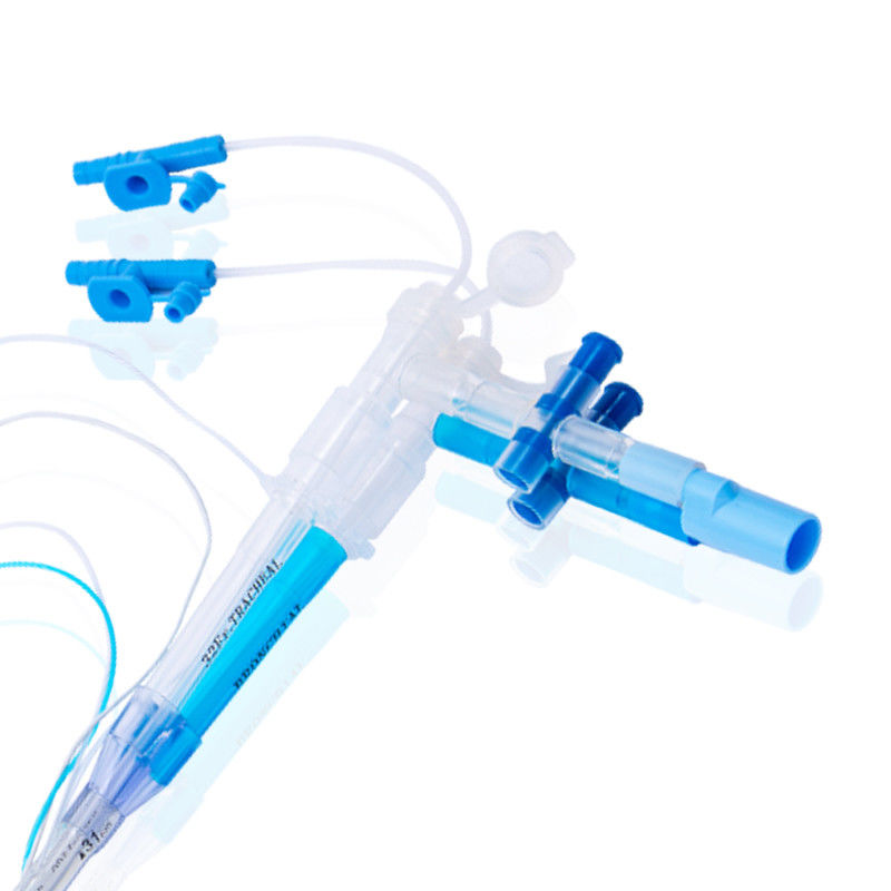 Left-Type Double-Lumen Endobronchial Tube Medical-Grade PVC Radiopaque ...