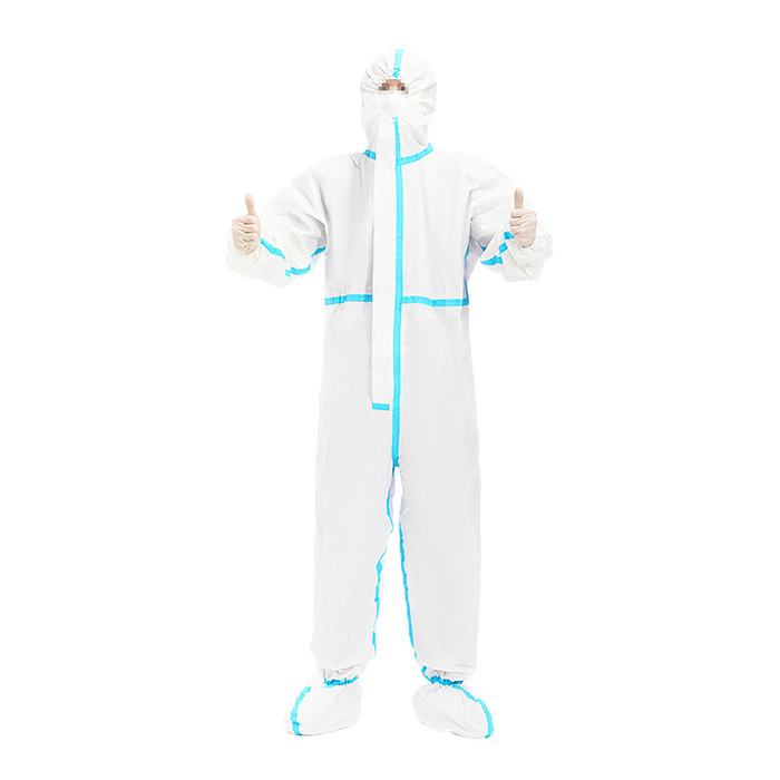 Microporous Personal Protective Equipment PPE Full Body Clothing With ...