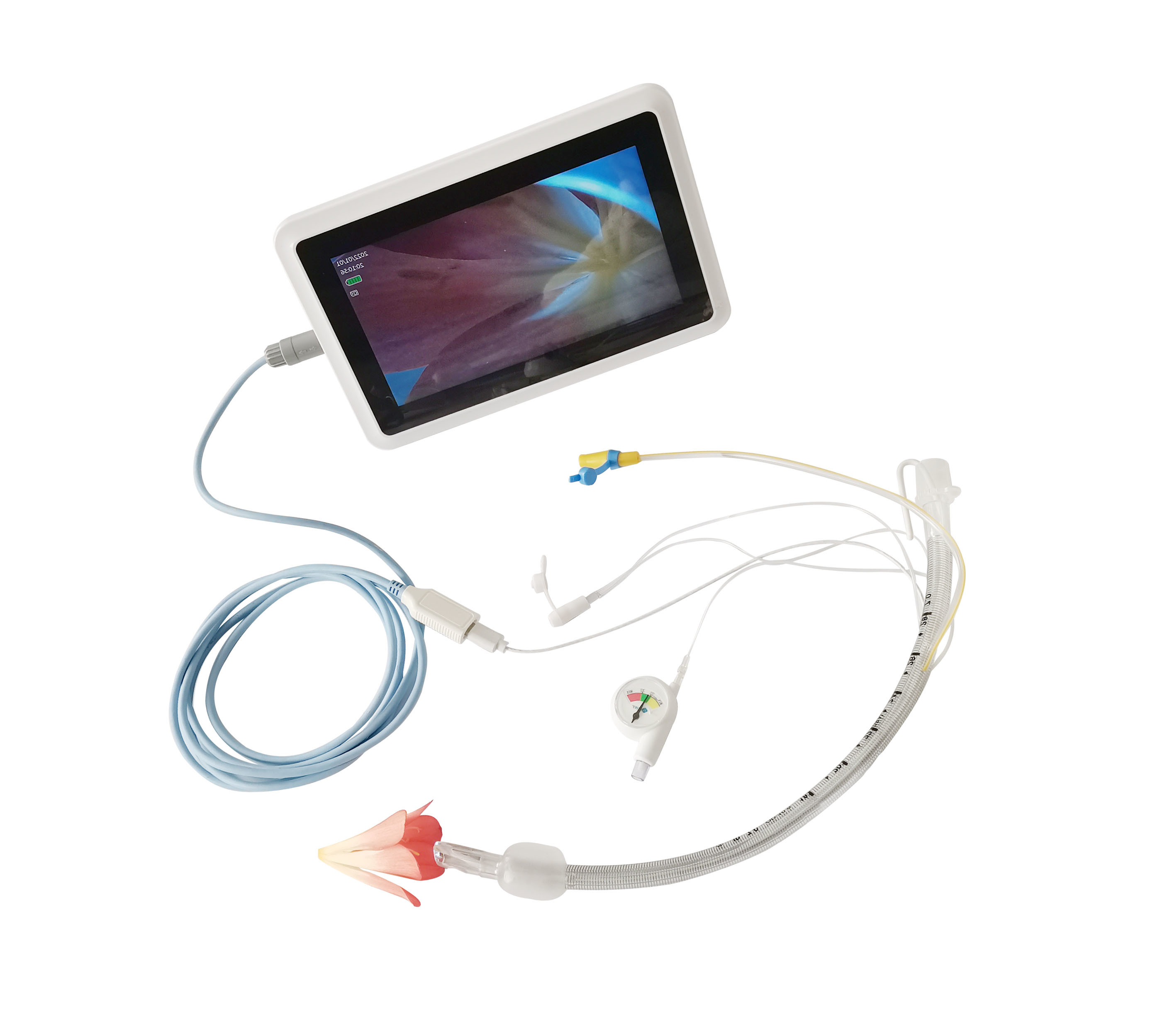New Video Endotracheal Tube 15mm connector Anesthesia intubation soft ...
