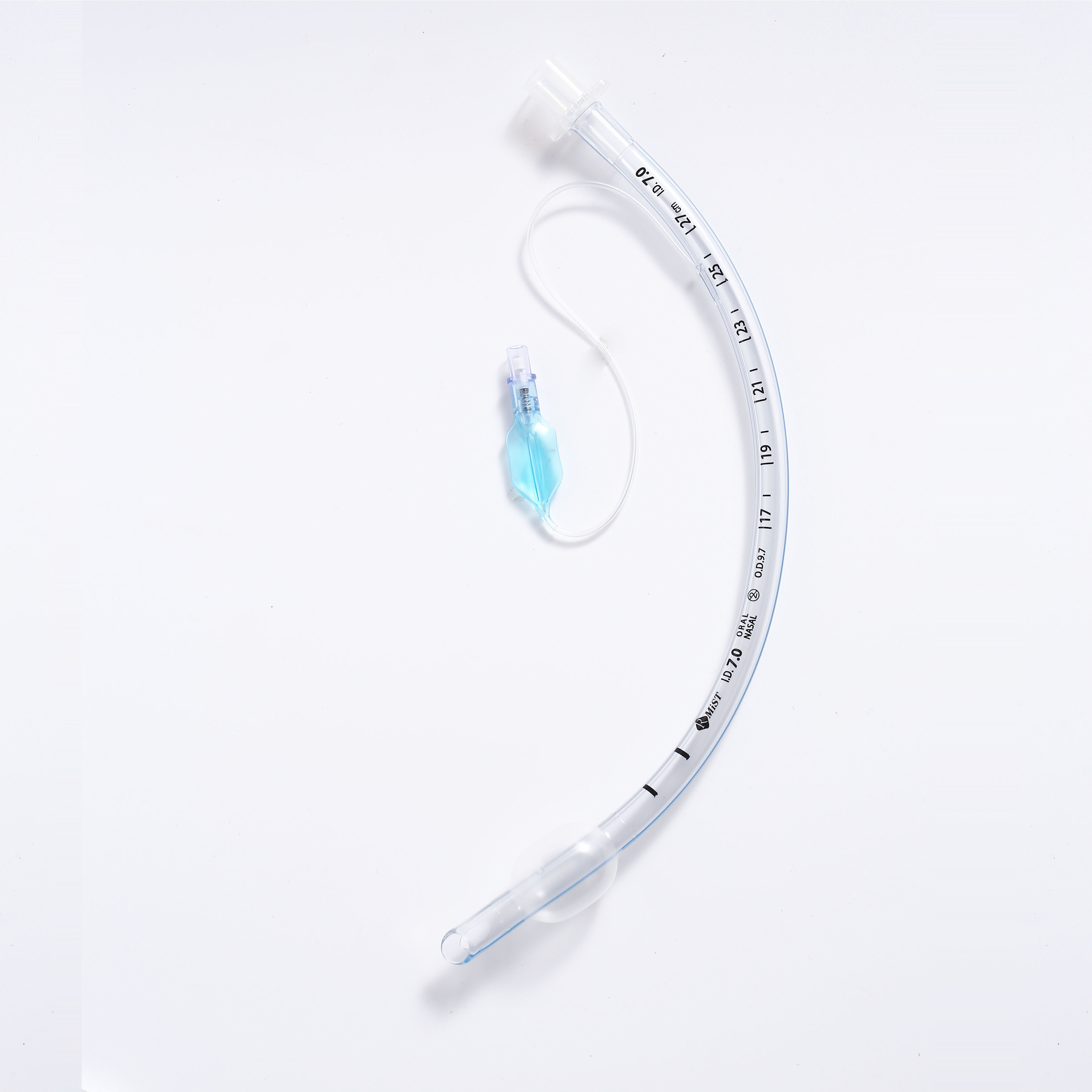 Single Lumen Transparent 6.0 endotracheal ET Tube Airway In Individual ...