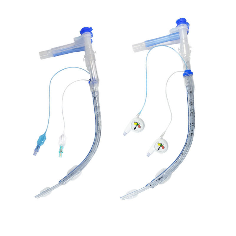Combined 35fr 37fr Double Lumen Bronchial Tube With Intracuff Pressure ...
