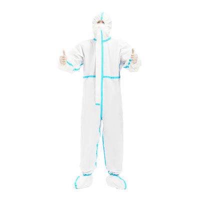 Microporous Personal Protective Equipment PPE Full Body Clothing With ...