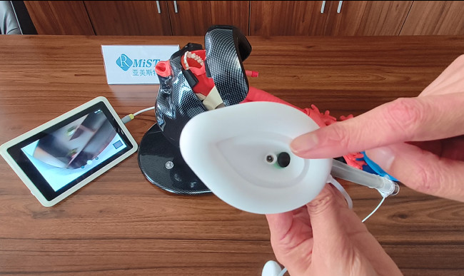 HD Camera Visual Reinforced Laryngeal Tube Airway Lma Intubation Tube ...