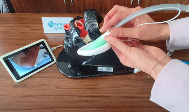 HD Camera Visual Reinforced Laryngeal Tube Airway Lma Intubation Tube ...